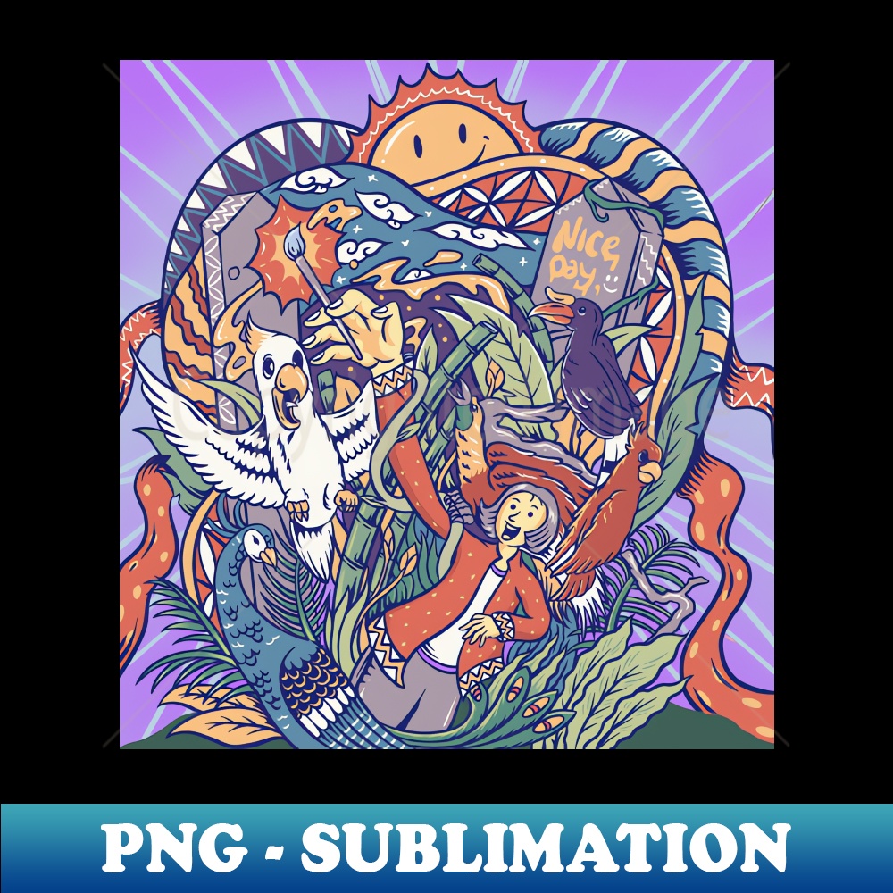 Nice Day - Unique Sublimation PNG Download - Instantly Trans - Inspire ...