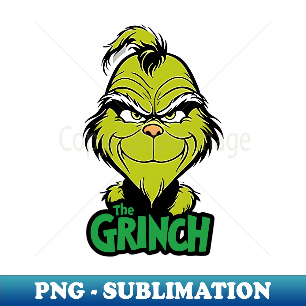 The Grinch - PNG Transparent Sublimation Design - Capture Im - Inspire ...
