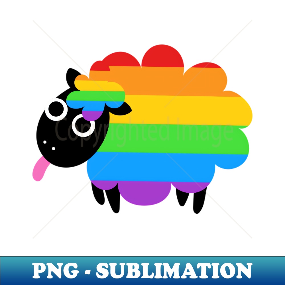 Sheep Rainbow Pride Shirt Cute LGBTQ Shirt Gay Shirt Lesbian | Inspire ...