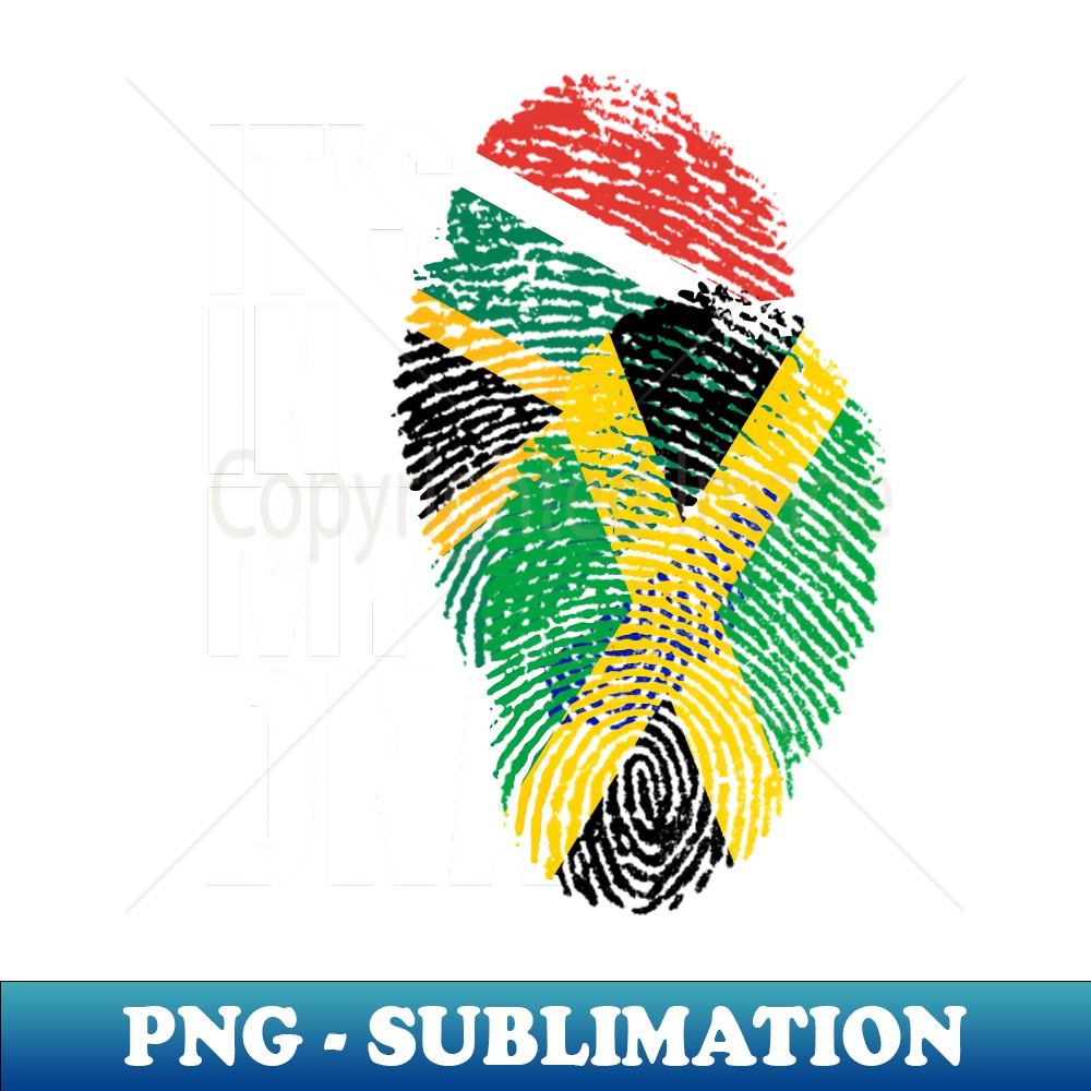 South African And Jamaican DNA Mix Heritage Flag Gift - PNG | Inspire ...