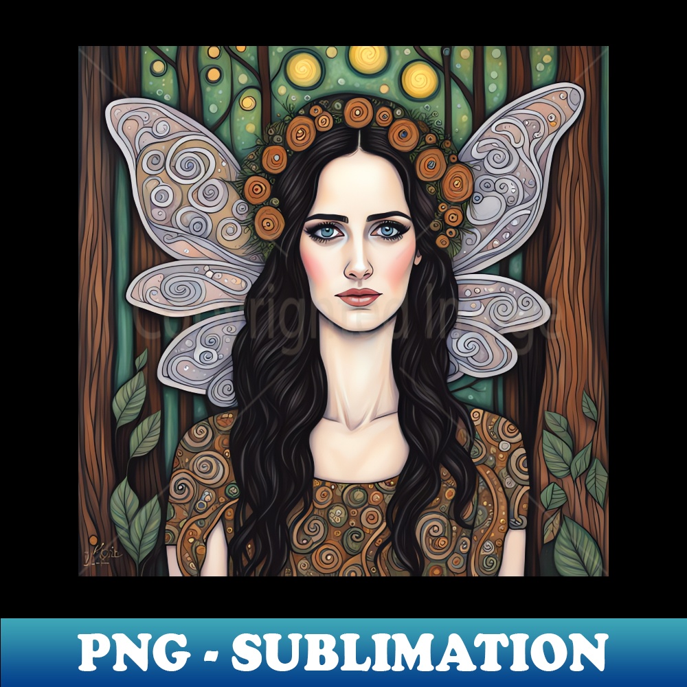 Eva Green as a fairy in the woods - Exclusive PNG Sublimatio | Inspire ...