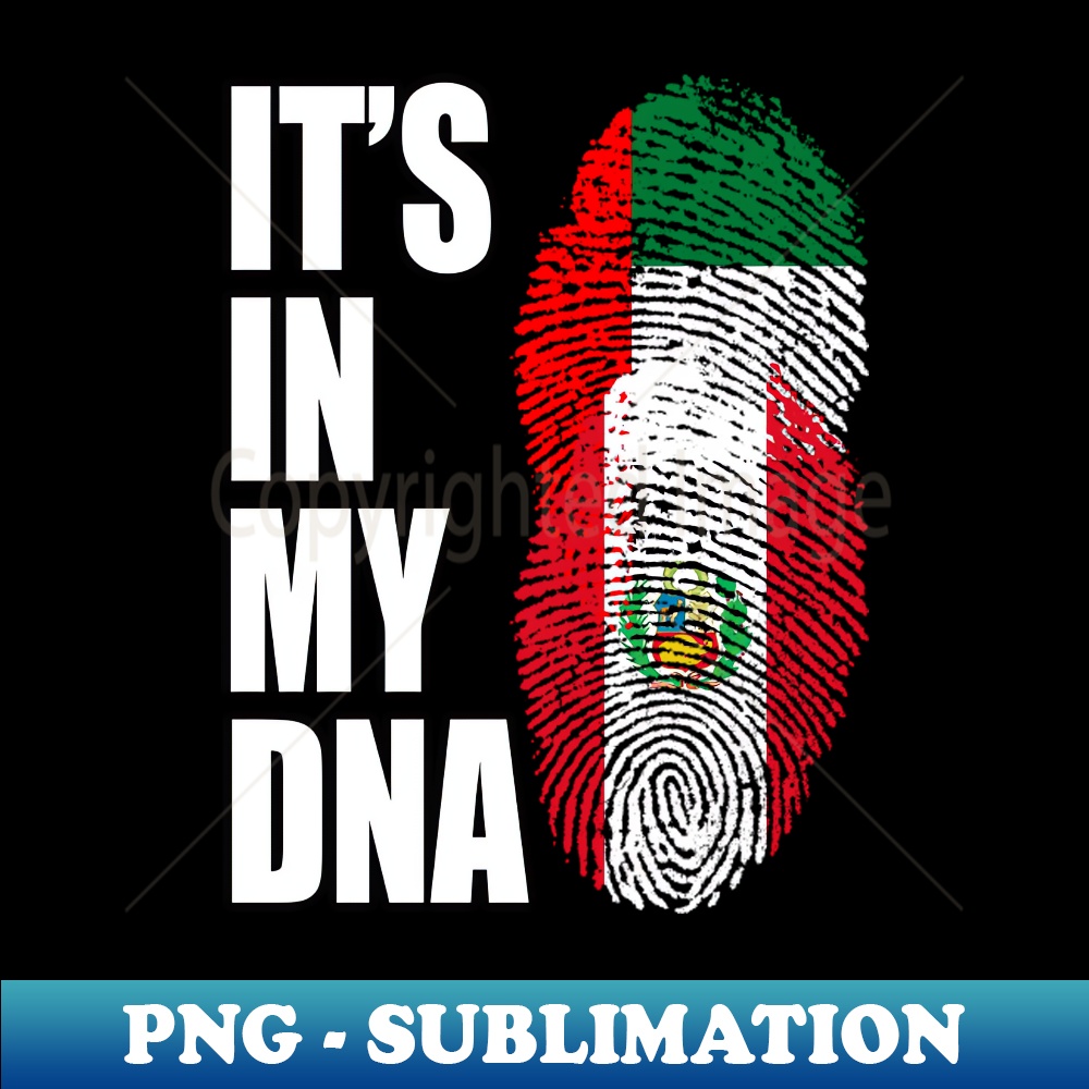 Emirati And Peruvian Mix Heritage DNA Flag - Vintage Sublima | Inspire ...