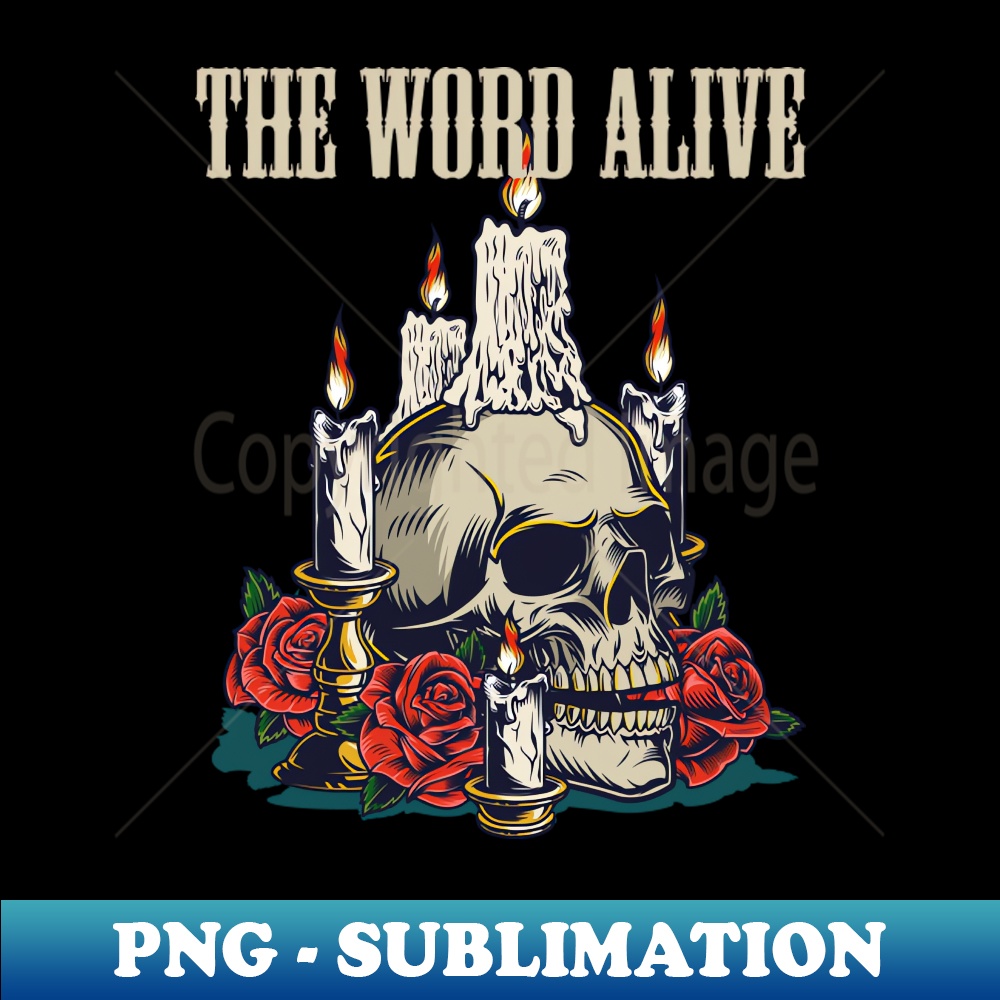 THE WORD ALIVE BAND - Aesthetic Sublimation Digital File - E | Inspire ...