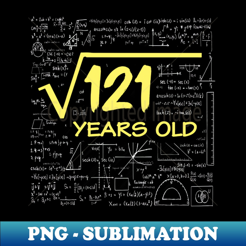 Square Root 11th Birthday 11 Years Old Math Lover - Special | Inspire ...