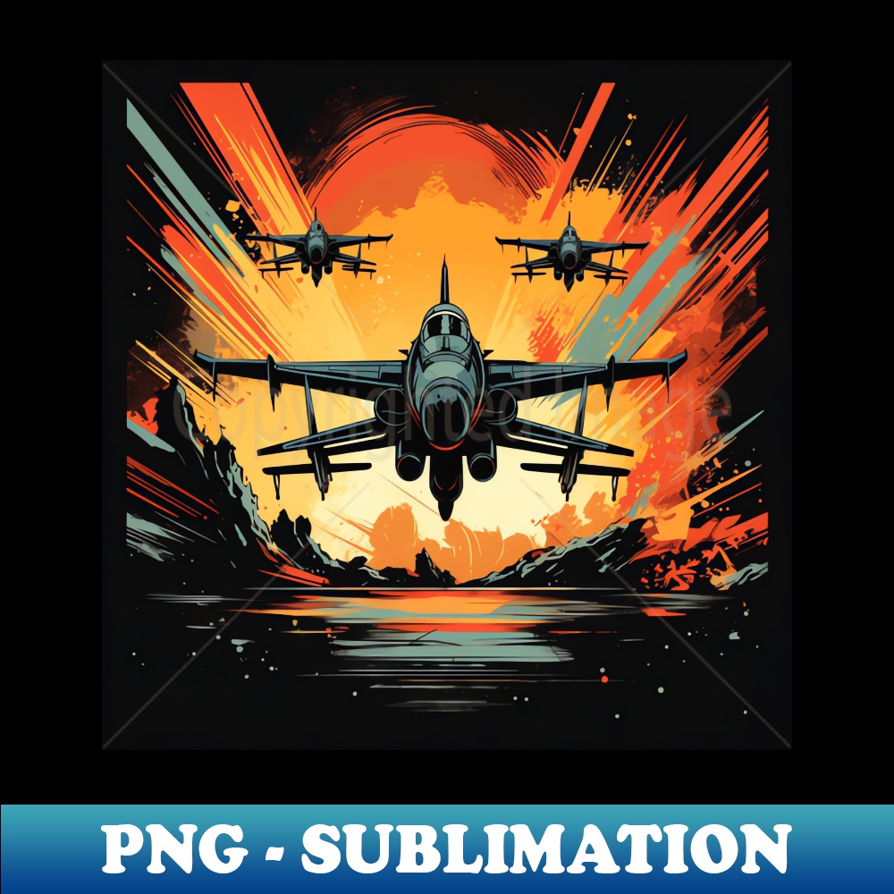 fighter aircraft - High-Resolution PNG Sublimation File - Pe | Inspire ...