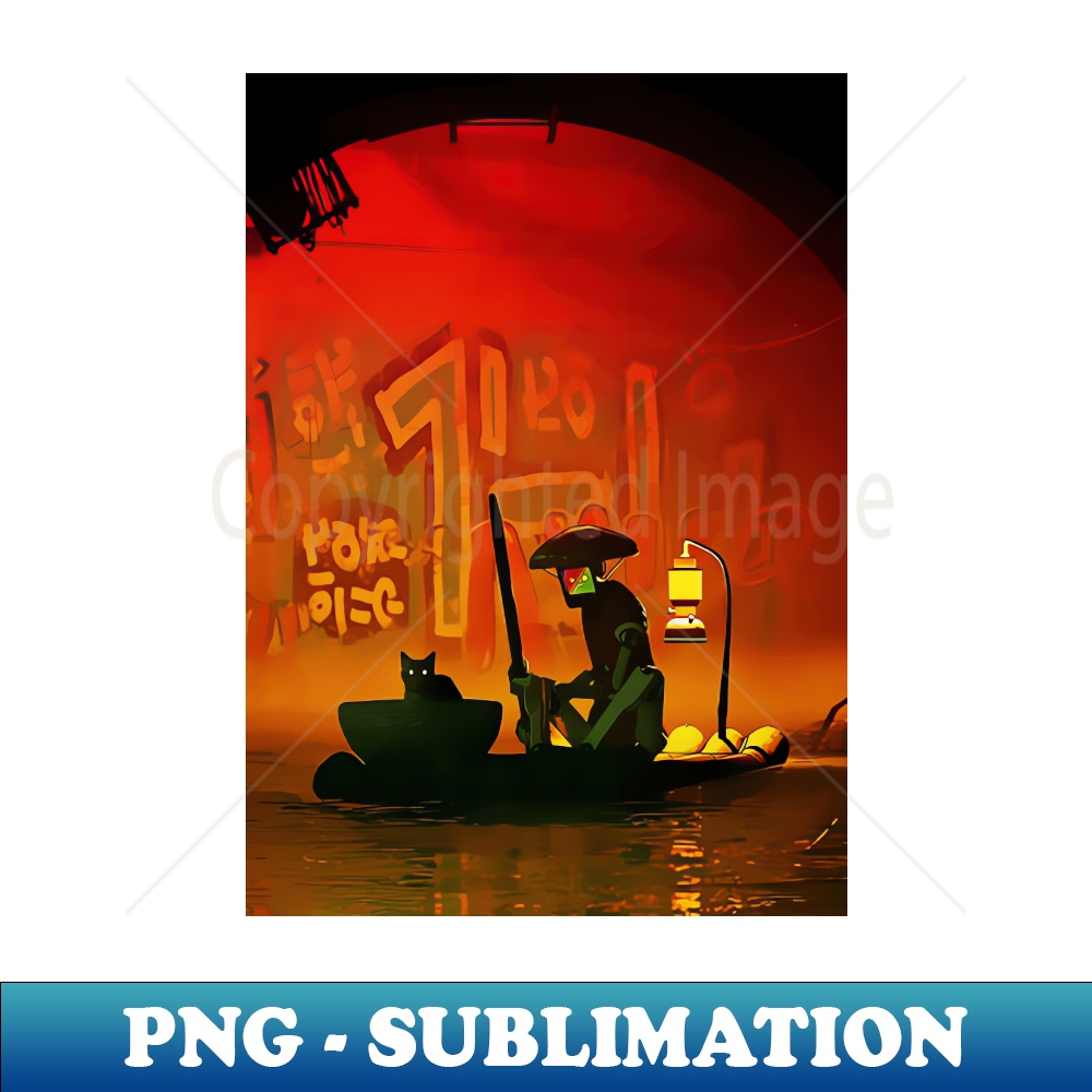 robot and cat stray - Decorative Sublimation PNG File - Crea | Inspire ...