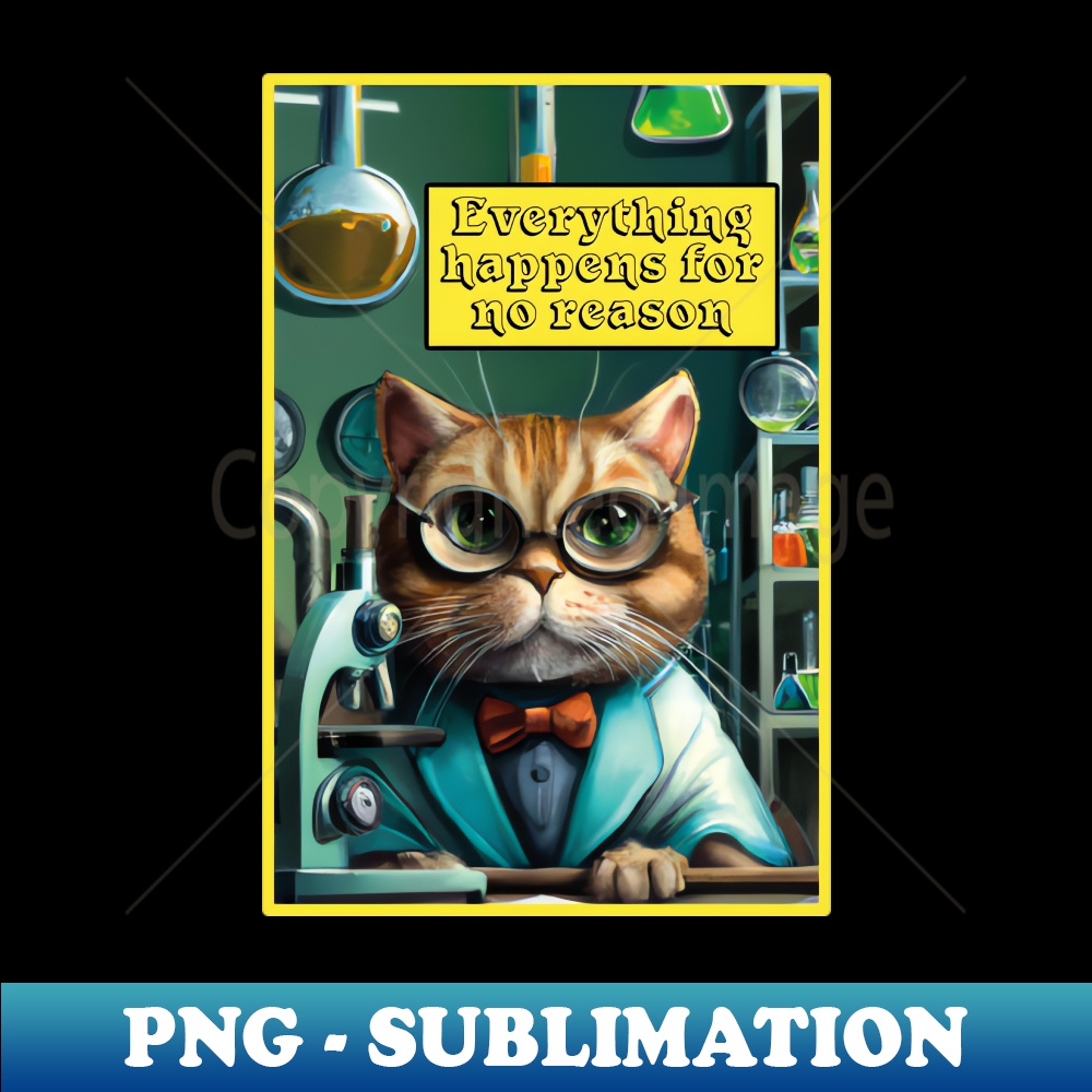 Everything Happens For No Reason - Premium Sublimation Digit | Inspire Uplift