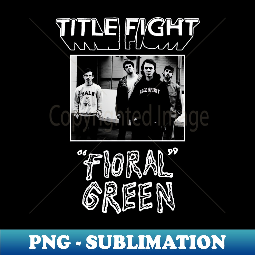 TITLE FIGHT BAND - Sublimation-Ready PNG File | Inspire Uplift