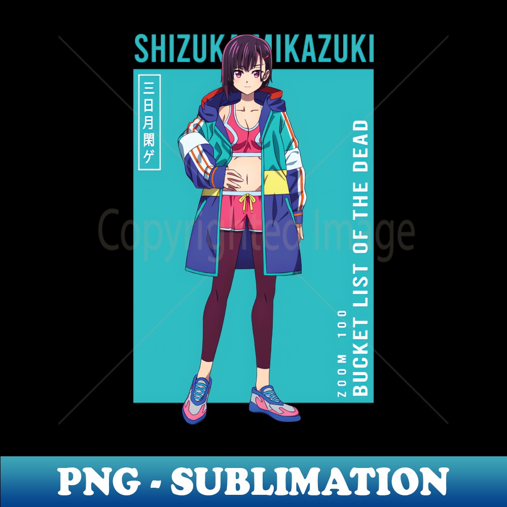 Zom 100 Bucket List of the Dead - Shizuka Mikazuki - PNG Sub | Inspire ...