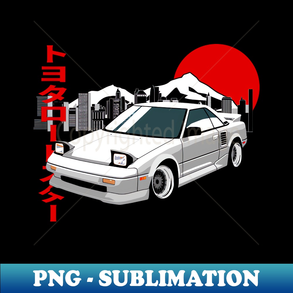 Toyota MR2 AW11 - Exclusive PNG Sublimation Download | Inspire Uplift