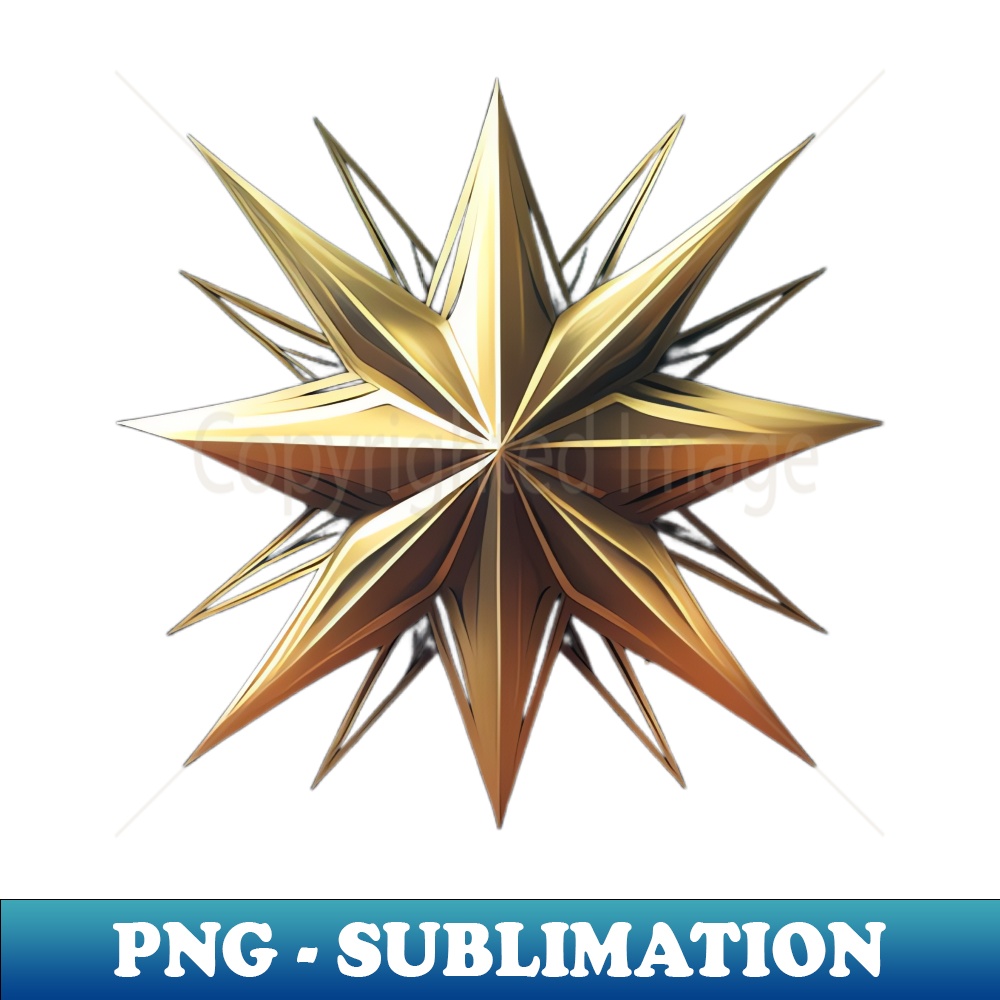Meshed Star - Premium Sublimation Digital Download | Inspire Uplift
