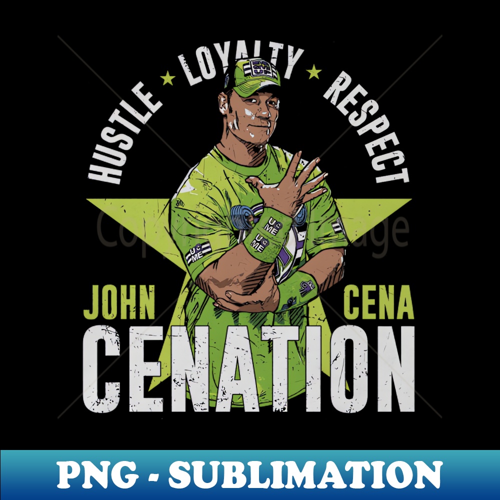 John Cena Cenation - Artistic Sublimation Digital File | Inspire Uplift