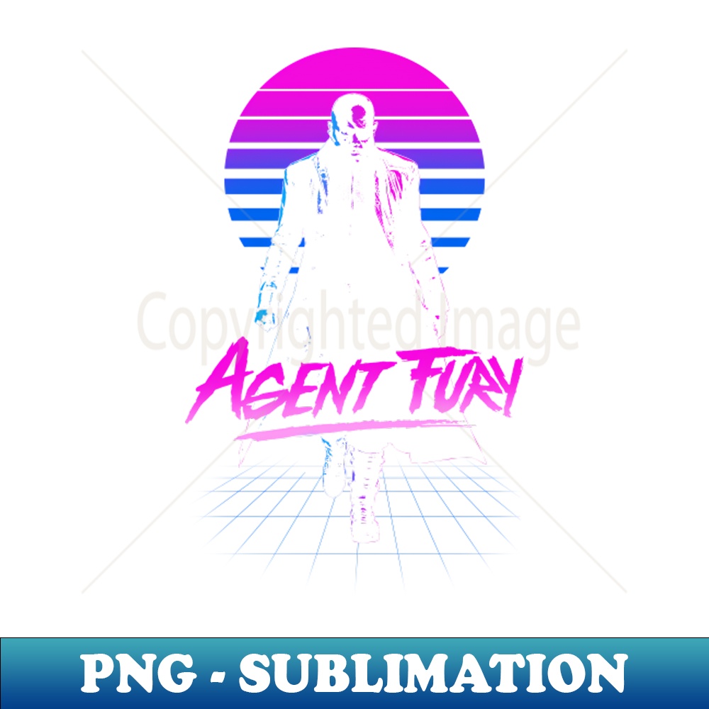 80's Retro Rad Hero Agent - PNG Transparent Sublimation Desi | Inspire ...