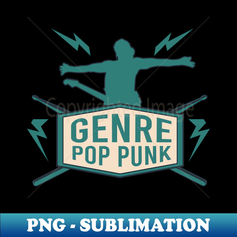 Genre Pop Punk - PNG Transparent Digital Download File for S | Inspire ...