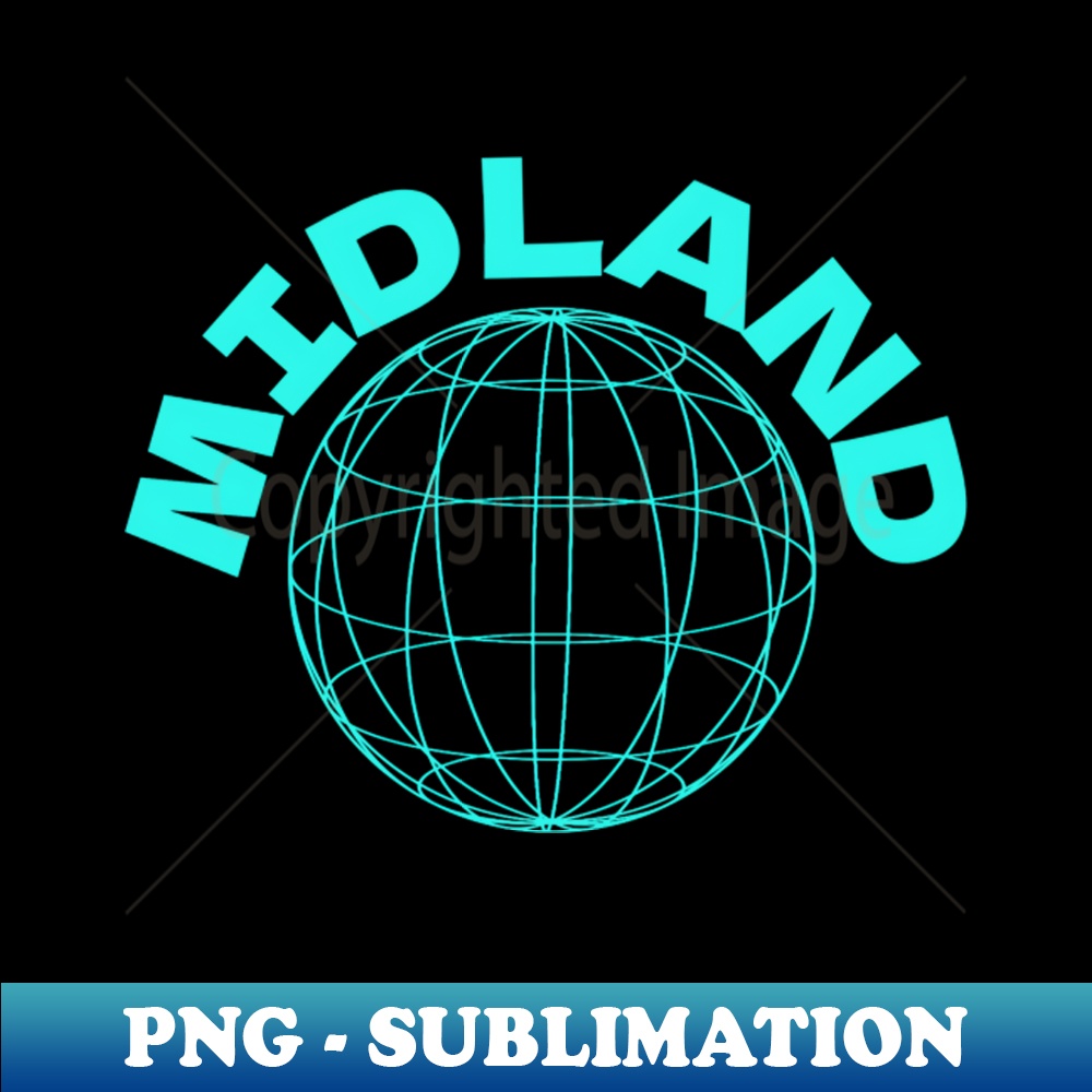 Midland Country Music - Premium PNG Sublimation File | Inspire Uplift