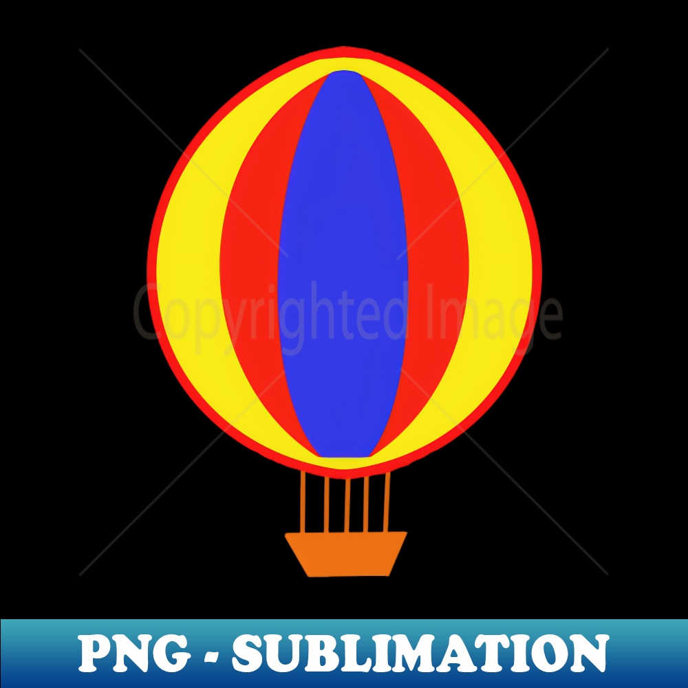 Bold and Bright Hot Air Balloon - Exclusive Sublimation Digi | Inspire ...