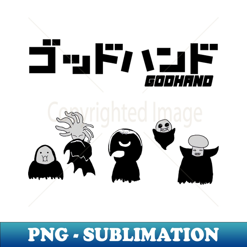 God Hand (Puck version) - Sublimation-Ready PNG File | Inspire Uplift