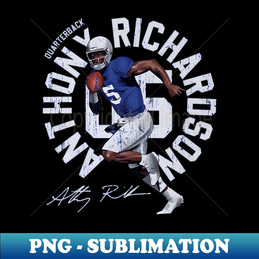 Anthony Richardson Indianapolis Arc - Creative Sublimation P | Inspire Uplift