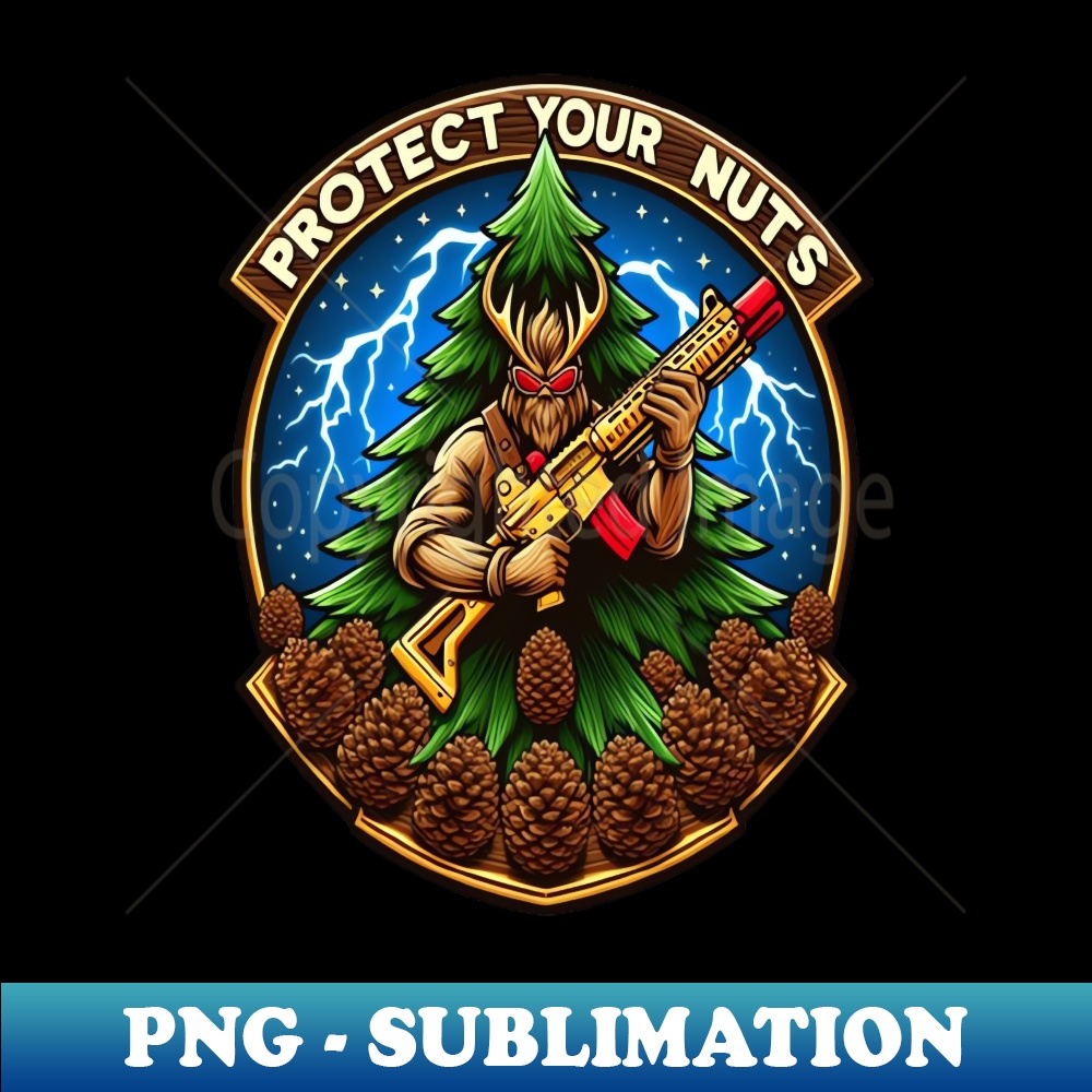 Fierce Cartoon Squirrel Defending Pine Cones With a Toy Gun | Inspire ...