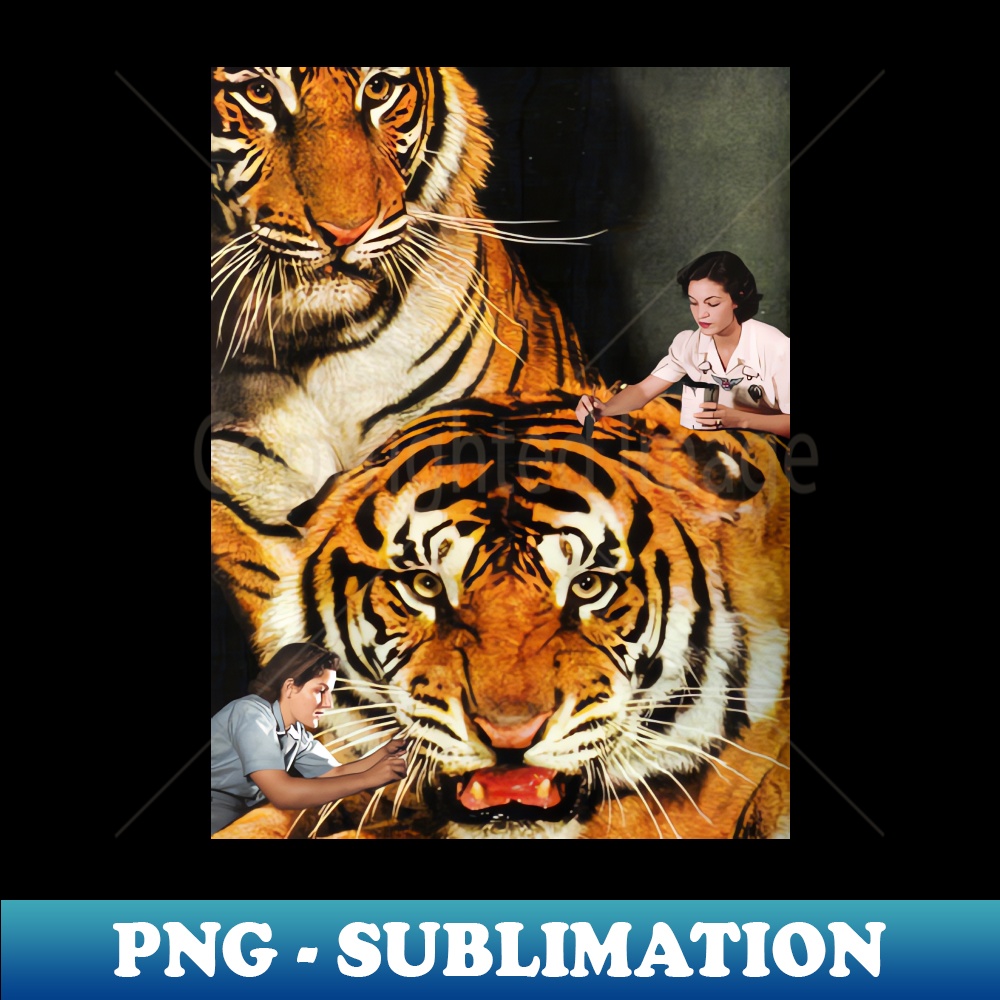 The Making of a Tiger - Sublimation-Ready PNG File | Inspire Uplift