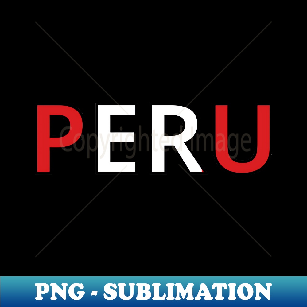 Drapeau Peru - Unique Sublimation PNG Download | Inspire Uplift