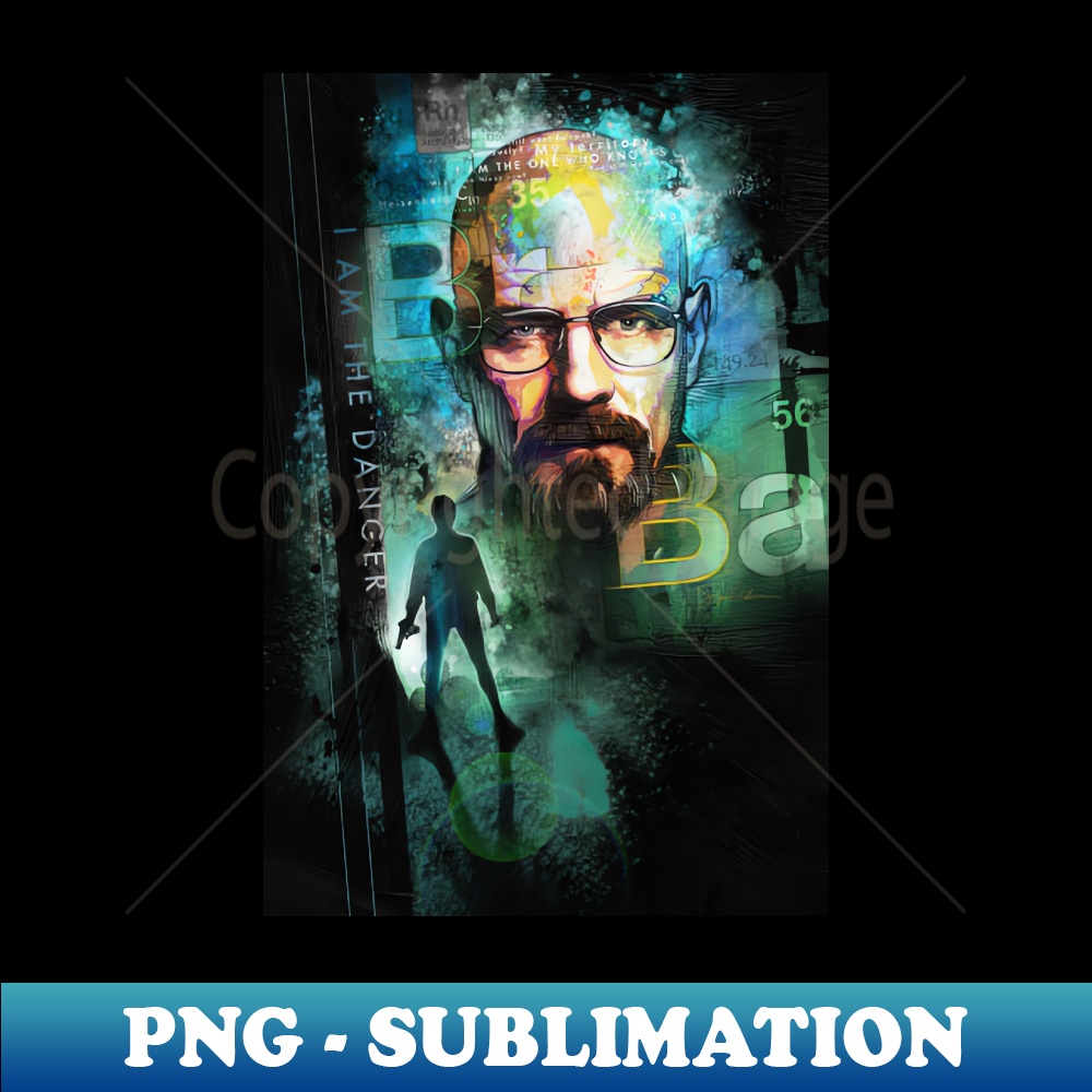 Breaking Bad Walter White - Signature Sublimation PNG File | Inspire Uplift