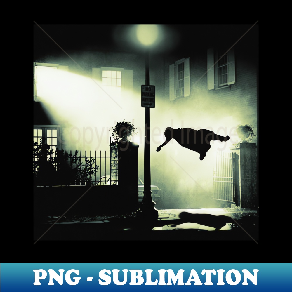 The Exorcist Regan Floating - Sublimation-Ready PNG File | Inspire Uplift
