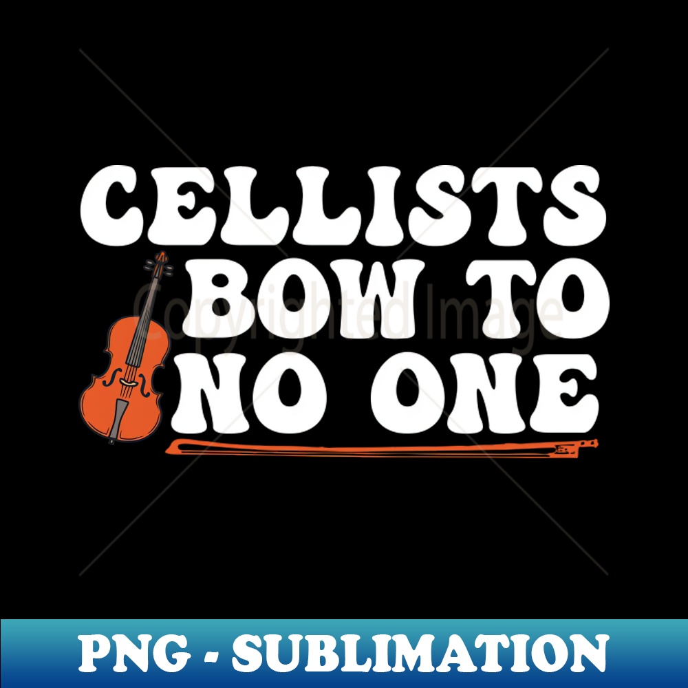 Funny Cello Player Quote - Instant PNG Sublimation Download | Inspire ...