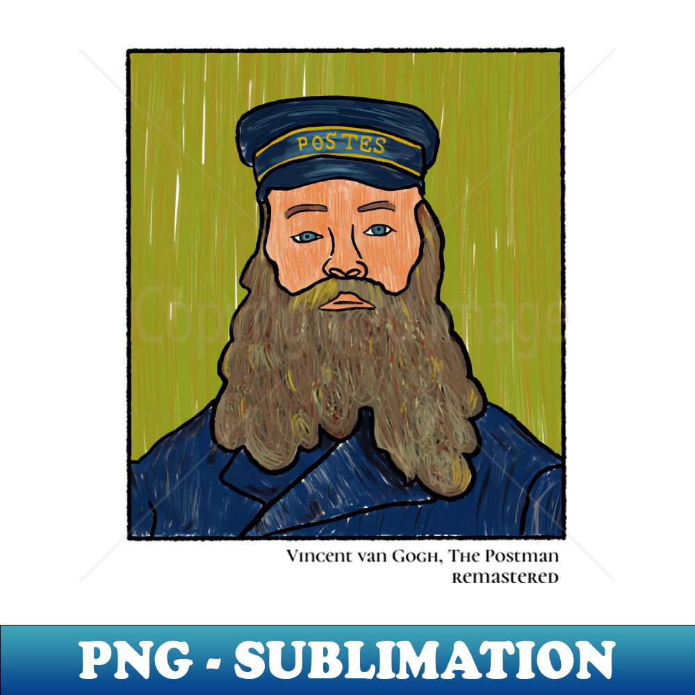 Vincent van Gogh The Postman Classical Art Memes - Special E | Inspire ...