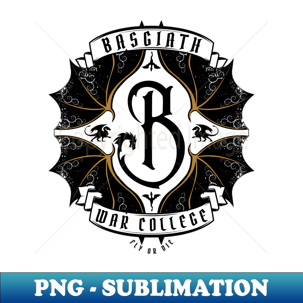 Basgiath War College Crest (white gold) - High-Resolution PN | Inspire ...