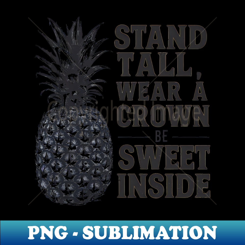Stand Tall, Wear a Crown be Sweet Inside Pineapple - Exclusi | Inspire ...