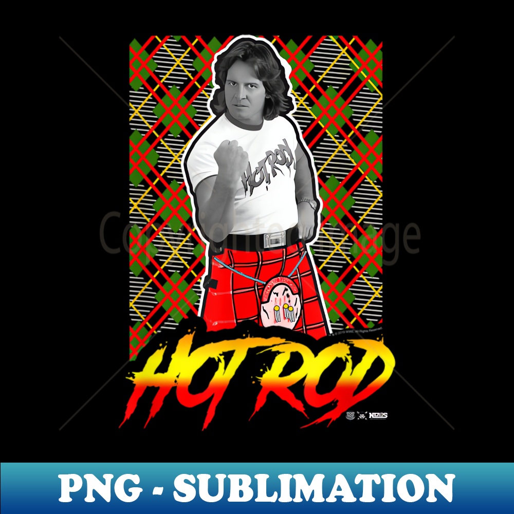 Roddy Piper Hot Rod Neon Series - Premium Sublimation Digita | Inspire ...
