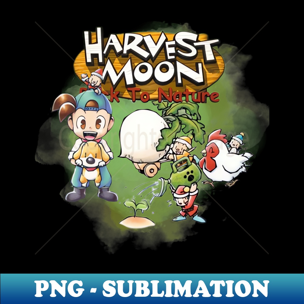 harvest moon - Digital Sublimation Download File | Inspire Uplift