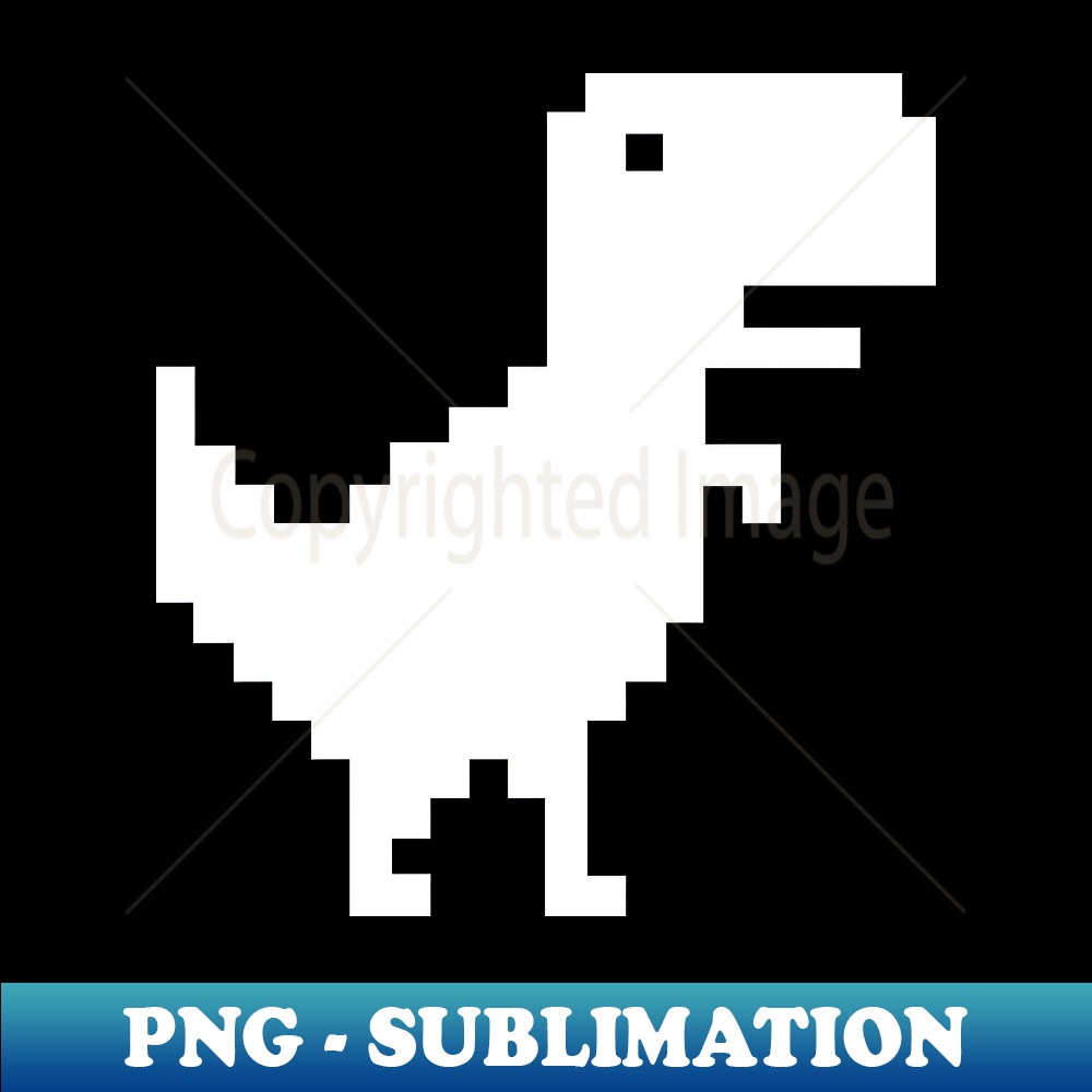Pixel Dinosaur, No Internet Connection - Trendy Sublimation | Inspire ...