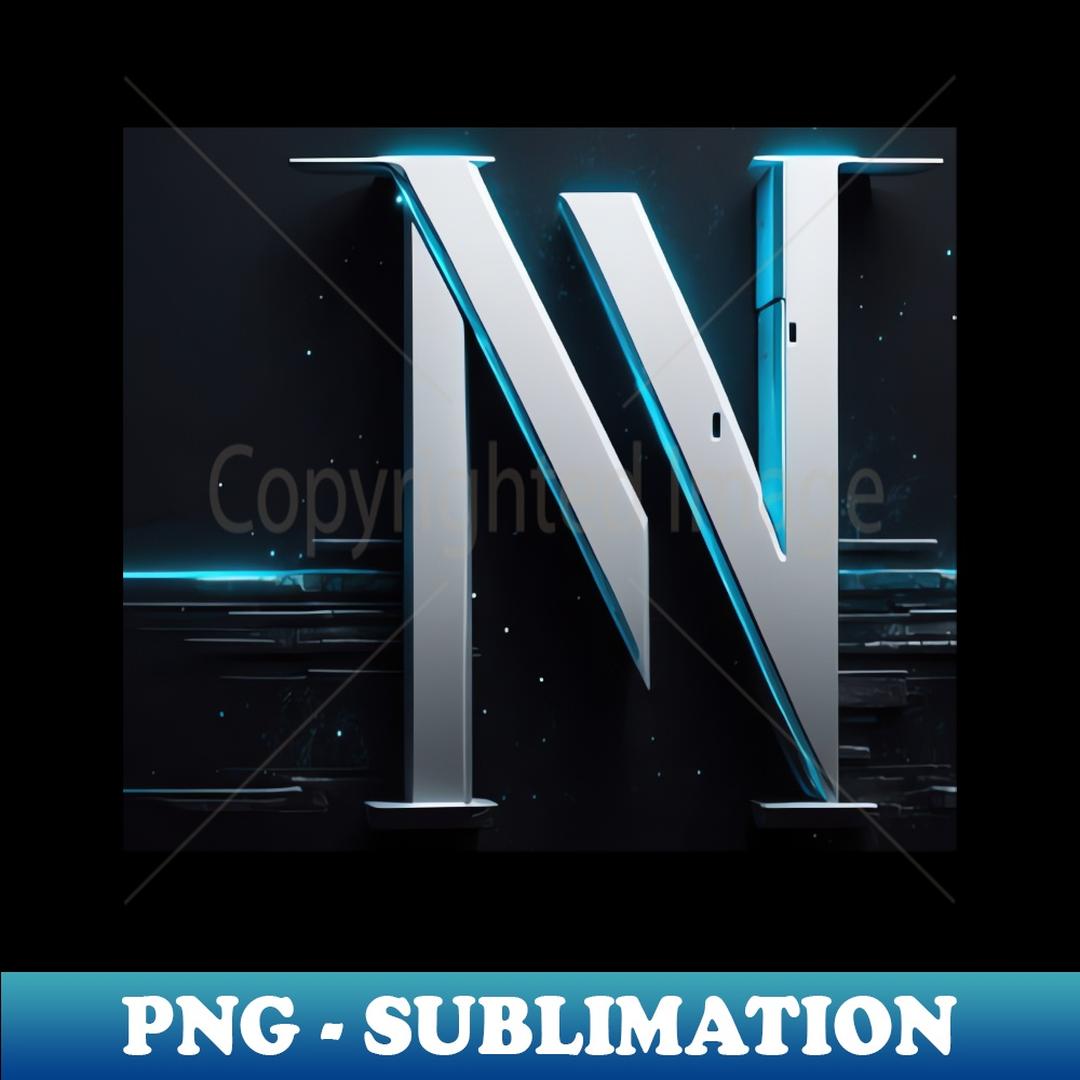 Simple N-Logo - Decorative Sublimation PNG File | Inspire Uplift