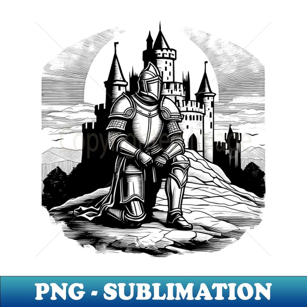 kneeling knight svg - Inspire Uplift