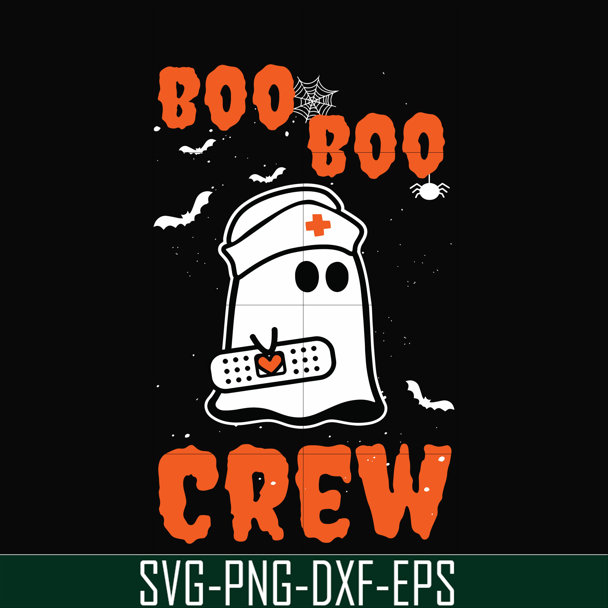 Boo boo crew svg, png, dxf, eps digital file HLW0095 | Inspire Uplift