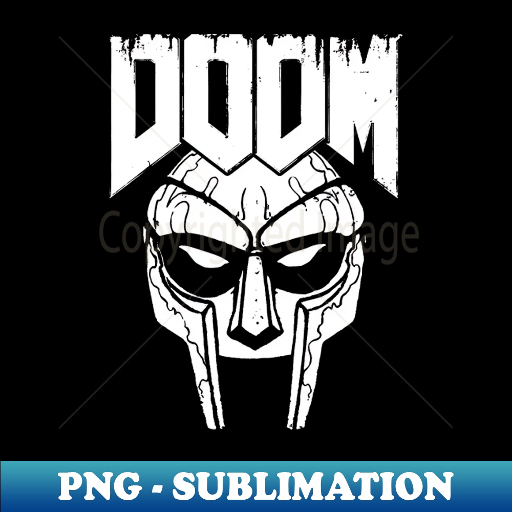 MF Doom - Mask - Aesthetic Sublimation Digital File | Inspire Uplift