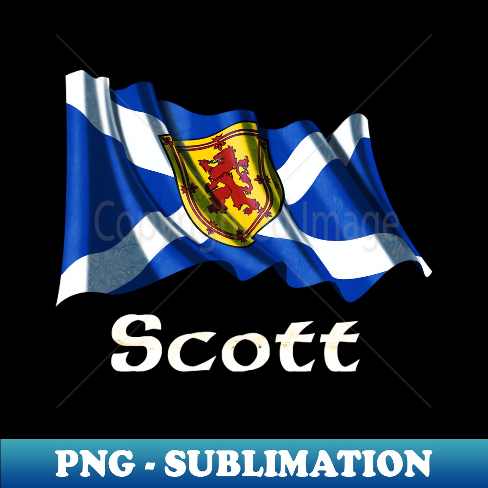 Scott Clan Scottish Flag - Instant Sublimation Digital Downl | Inspire ...