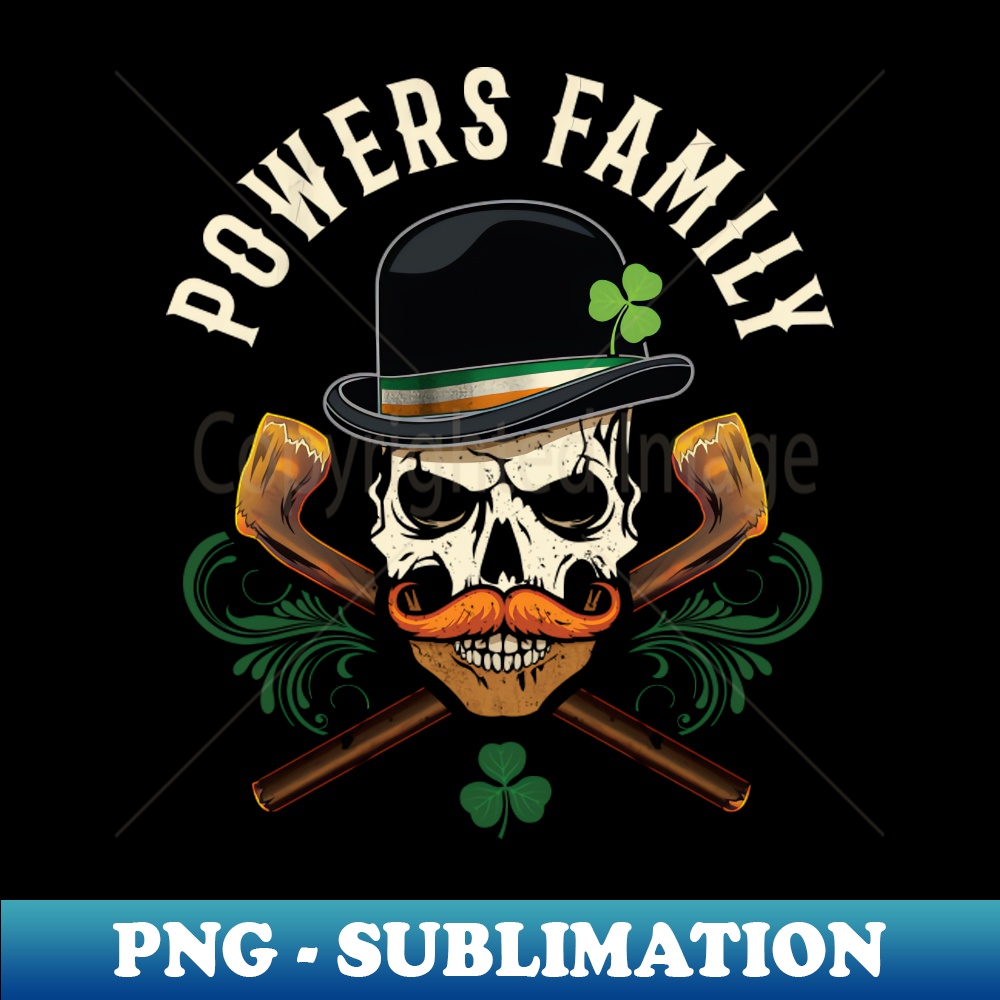Powers Family Irish Skull with Shillelagh - Special Edition | Inspire ...