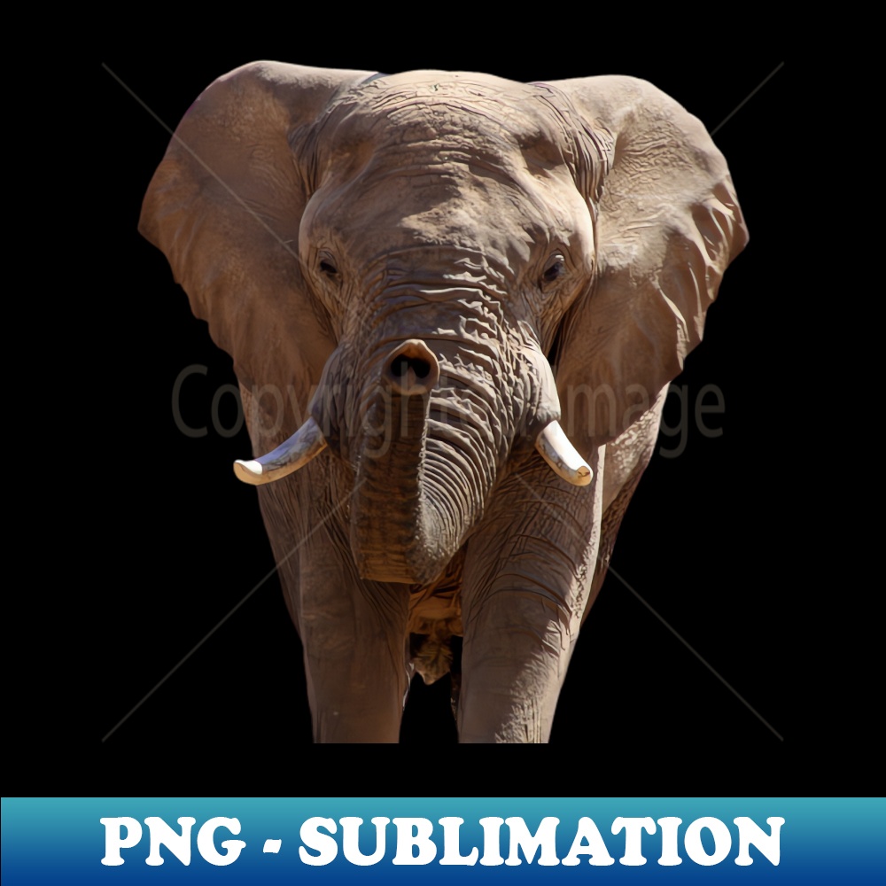 Elephant No Background - Digital Sublimation Download File | Inspire Uplift