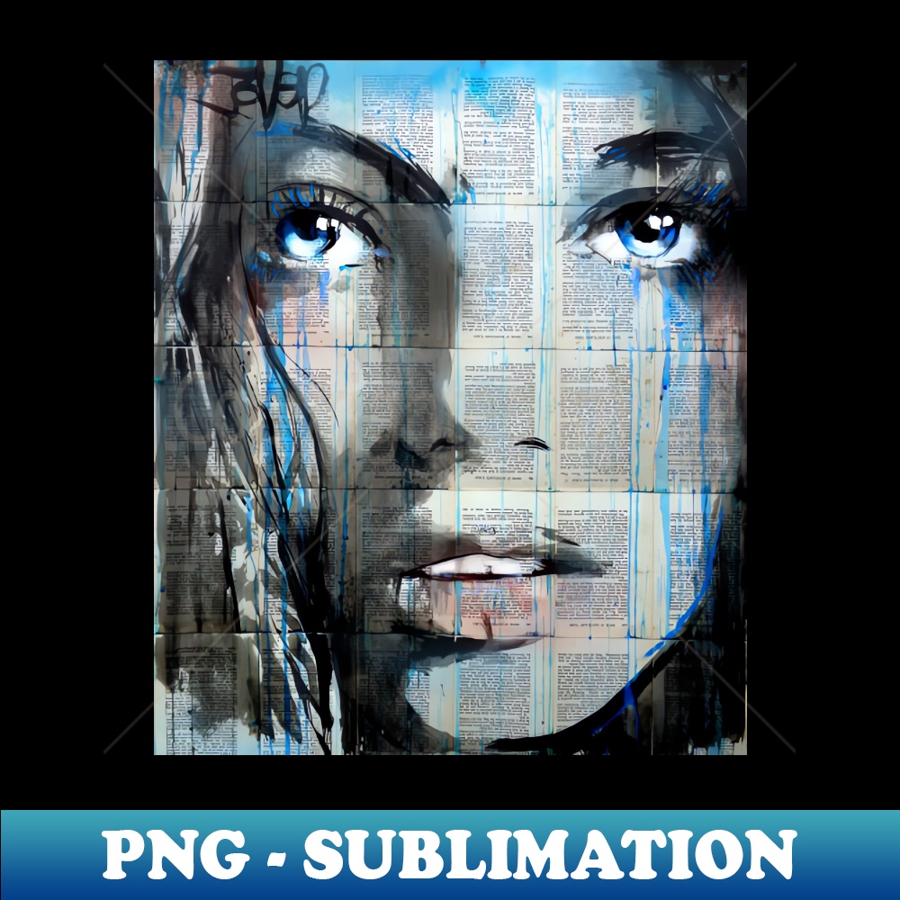 Blue sway - Aesthetic Sublimation Digital File | Inspire Uplift