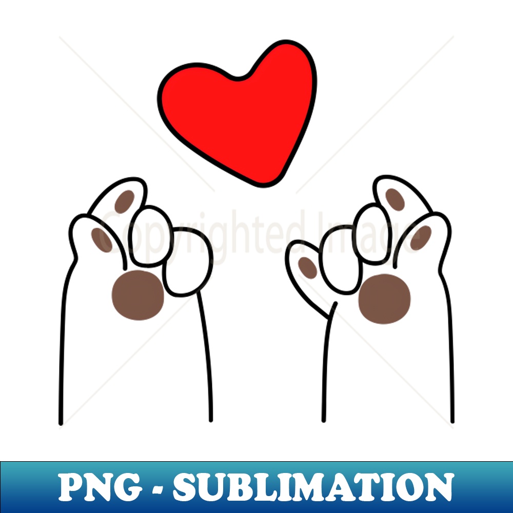 Cat Flipping Off - Exclusive Sublimation Digital File | Inspire Uplift