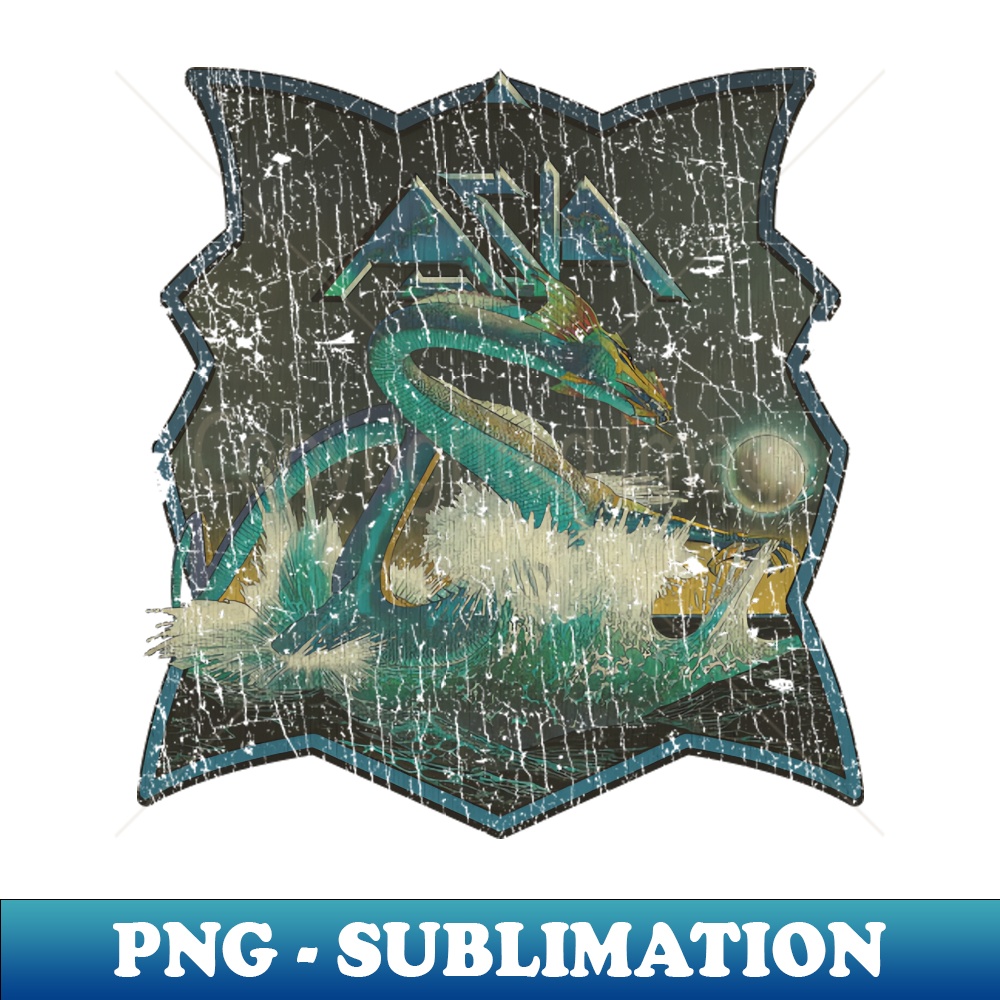 Asia Water Dragon - PNG Transparent Sublimation File | Inspire Uplift