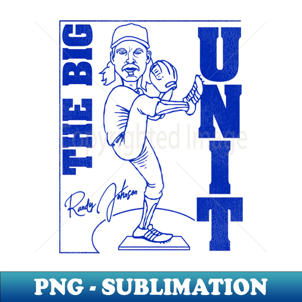 The Big Unit Randy Johnson - PNG Sublimation Digital Downloa | Inspire ...