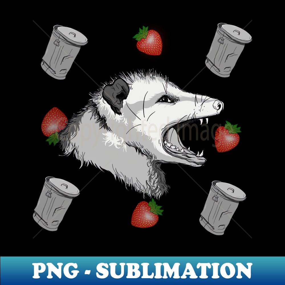 Trash Kitty - Special Edition Sublimation PNG File - Inspire Uplift