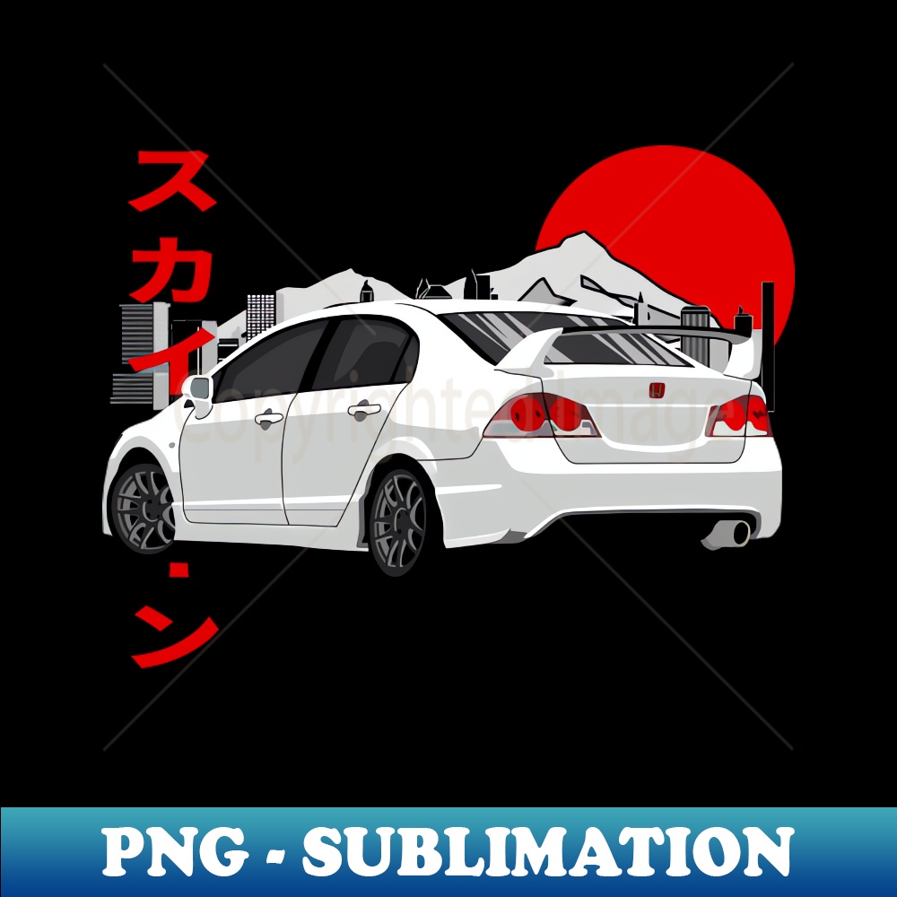 Honda Civic FD Type R JDM Style - PNG Transparent Sublimatio | Inspire ...