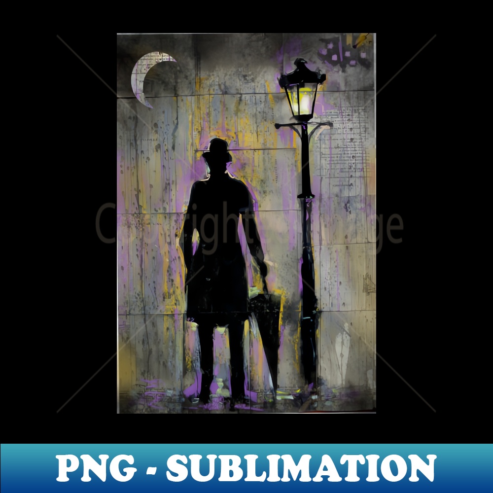 Dark was the night - Stylish Sublimation Digital Download | Inspire Uplift