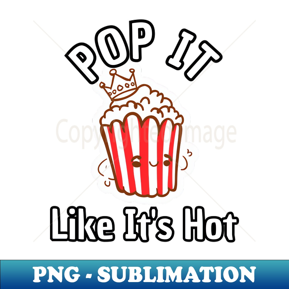 Popcorn With Crown - Professional Sublimation Digital Downlo | Inspire ...