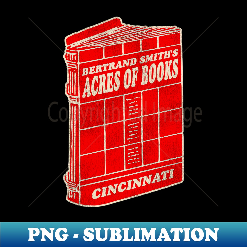 Defunct Bertrand Smith's Acres of Books Cincinnati - PNG Tra | Inspire Uplift